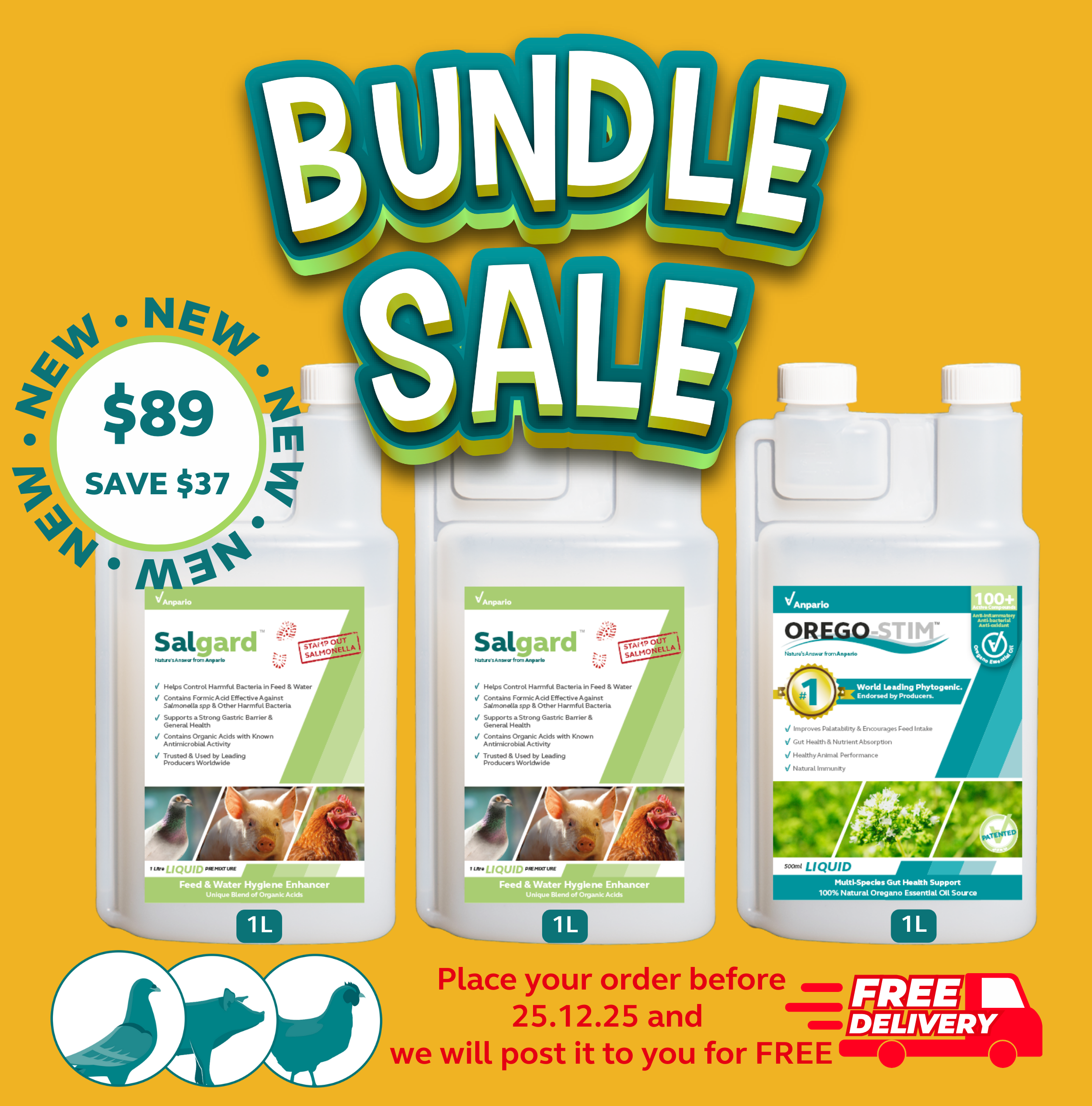 New Avian and Swine Bundle – Anpario Australia
